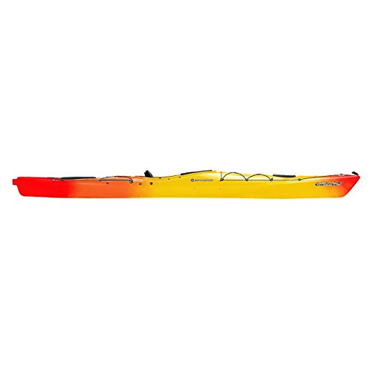 Perception Kayaks Carolina 14.0 Kayak, Red/Yellow