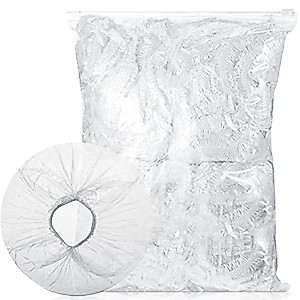 TaoBary Disposable Food Covers Elastic Plastic Covers with Elastic Edge 16.5" Food Storage Covers Reusable Stretch Bowl Covers for Outside Picnic Clear Plate Wrap Food Lids for Leftovers (600 Pcs)