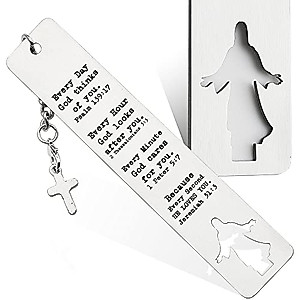 Psalm 139:17 Inspirational Bookmarks Gifts for Women, Men, Book Lover, Christian Gifts for Women, Men, Girls, Boys, Religious Gifts for Daughter, Son, Faith Gifts for Men,Teen, Women, Kids, Readers