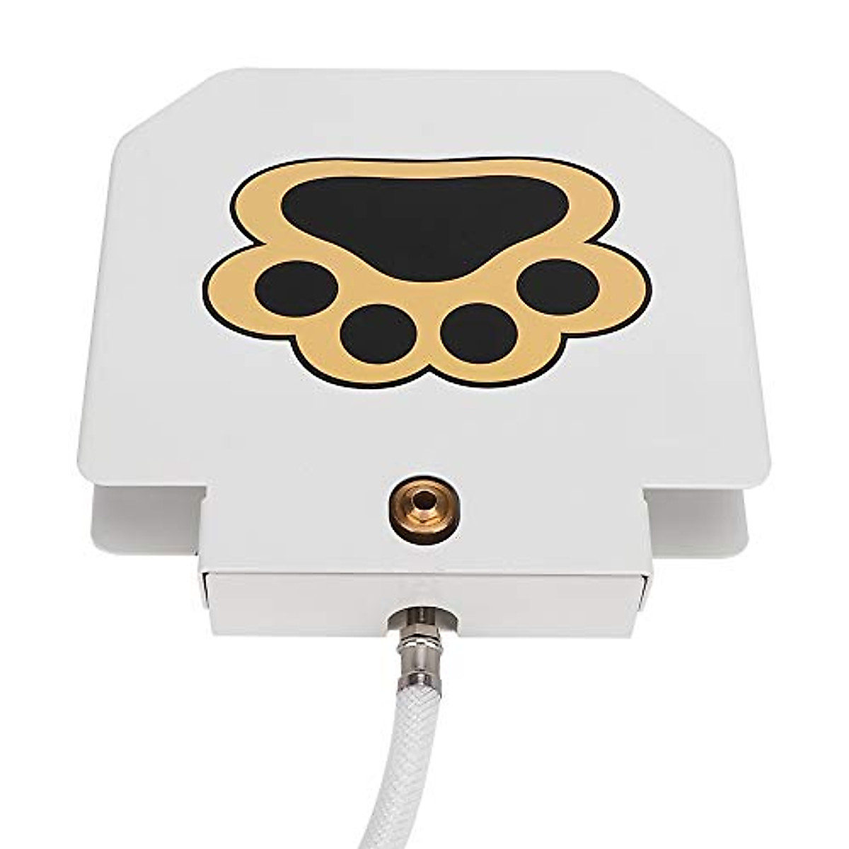 Dog Water Fountain Step On Toy,Easy Paw Petal Activated Dog Steps Eco-Friendly Pet Water Fountain Drinking Pet Dispenser Dog Water Sprinkler,Automatic Water Dog Fountain for Big/Small Dogs