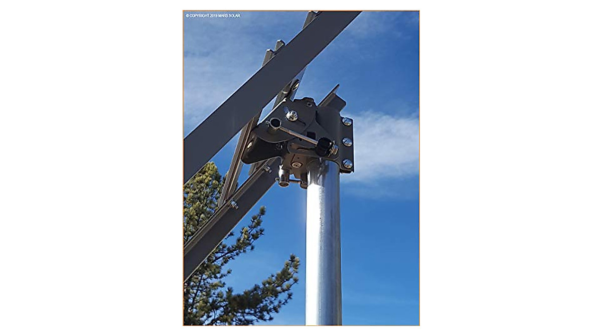 Mars Solar V2.0 Solar Panel Rack Mount / 2" (OD) Pole Mount Adjustable ...