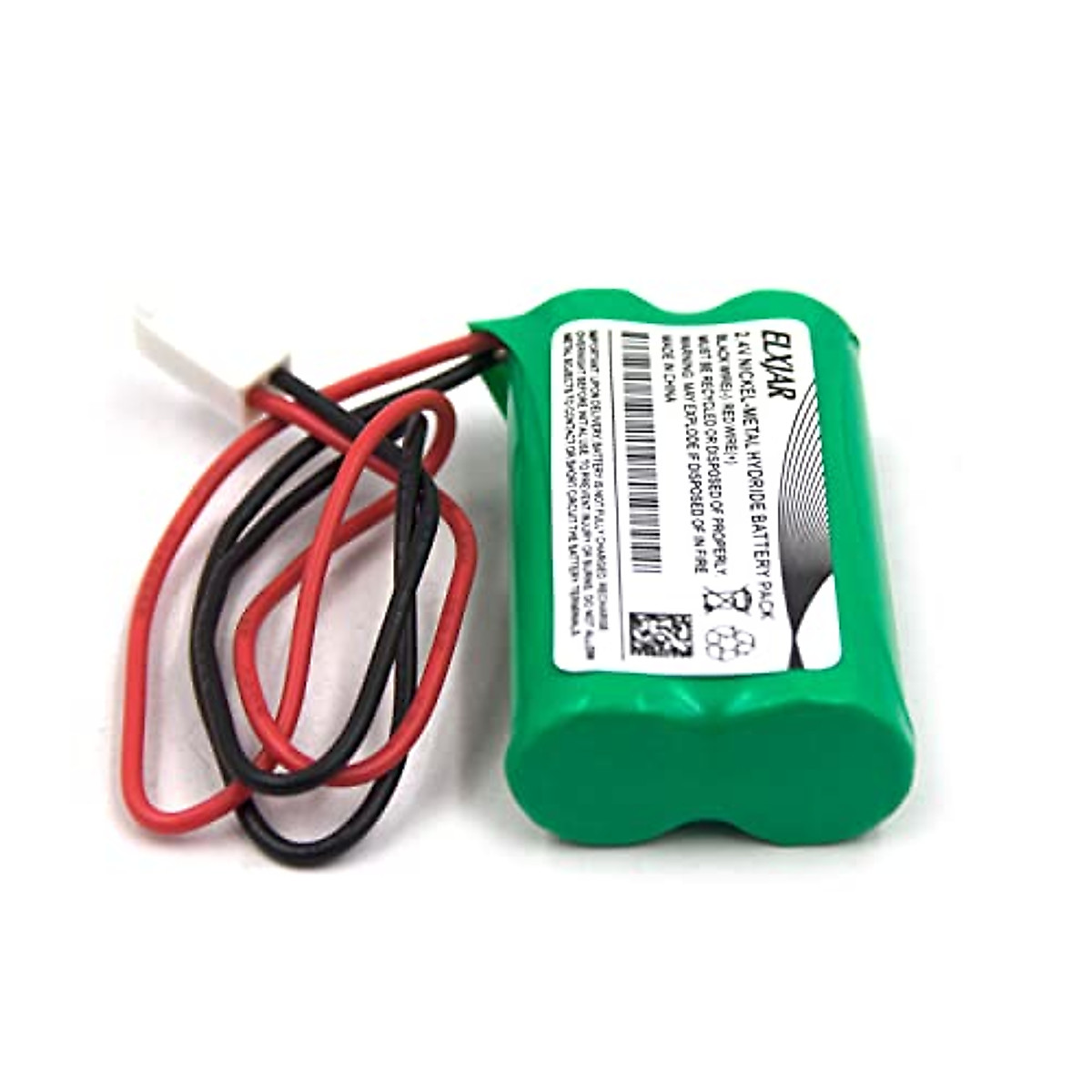 (5-Pack) 2.4V 1500mAh Ni-MH Battery Pack Replacement for Duallite 93035262, OSI OSA-283, Dual-Lite 93035653 93043816 93043817 Emergency/Exit Light