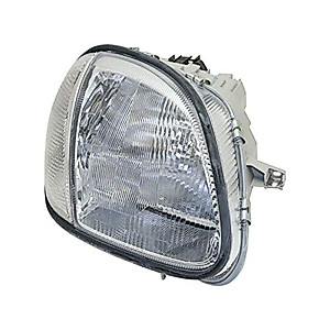 South Mud Bay Halogen Headlight Set Compatible with Kompressor Convertible Base Left & Right w/Bulbs Pair 14905939