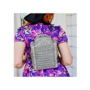 Stitch Shoppe by Loungefly Disney Hocus Pocus Here Lies Emily Binx Convertible Crossbody