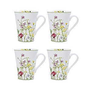 Mikasa Wildflower Garden 16-Piece Dinnerware Set, Service For 4