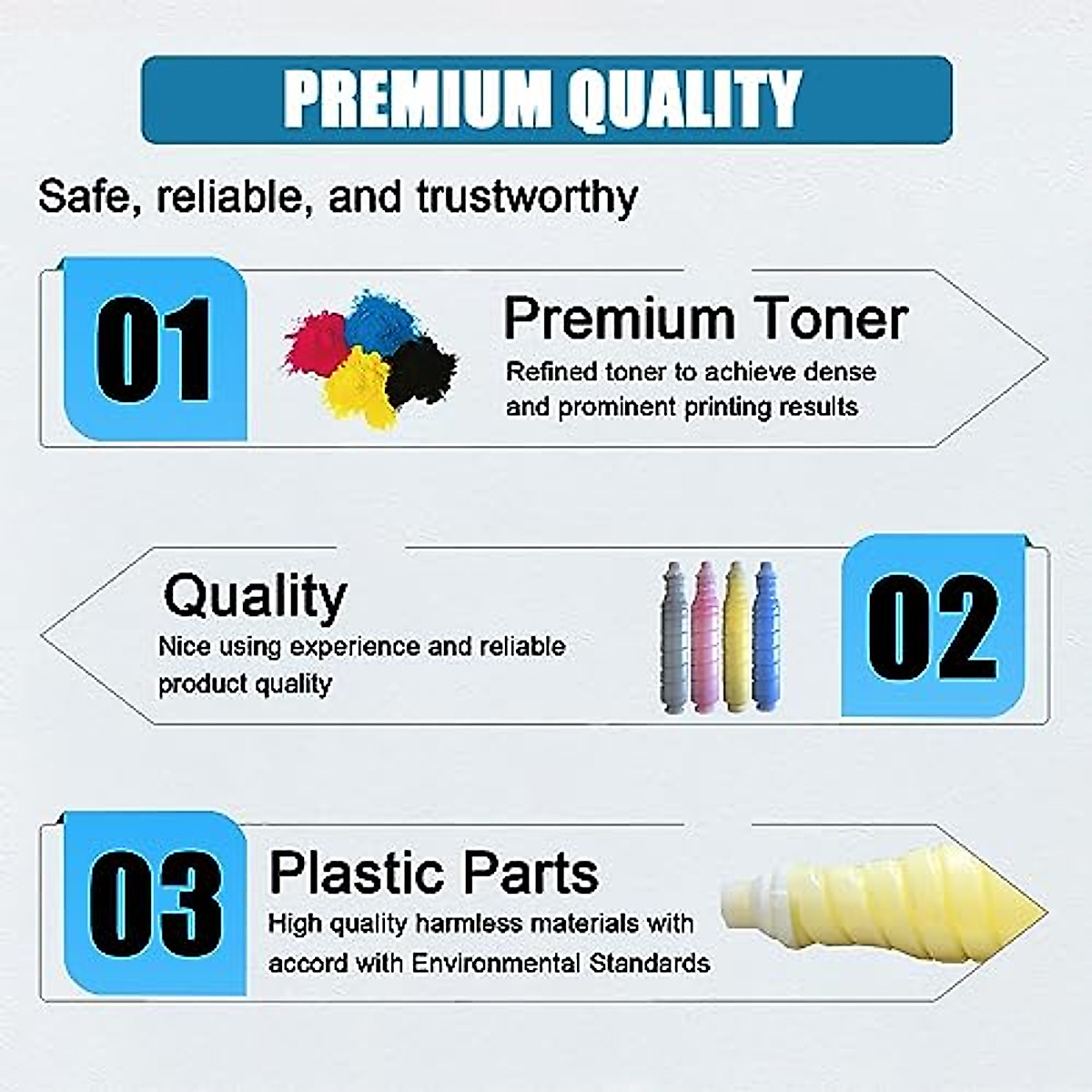 RIOMAN TN615 Toner Cartridge Compatible with Chip Replacement for Konica Minolta High Yield Compatible for Konica Minolta Bizhub Pro C7000 C6000 C6500 C5500 6501 Toner Pri 1 Magenta Pack