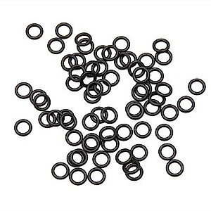 Huntingdoor 200pcs Archery O-rings OD1/4 Inch Specifically for Broadhead Replacement Rubber Bands High Performance Shock Collar Hunting Shooting Target Practice