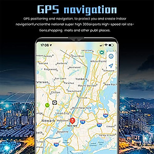 Note11pro Android Smartphone, 5.8-inch Hd Dual Standby Card Slot 1+4G, Memory Support Extension 128G, Smartphone Supports Facial Identify with 2MP Rear Hd Camera (Blue)