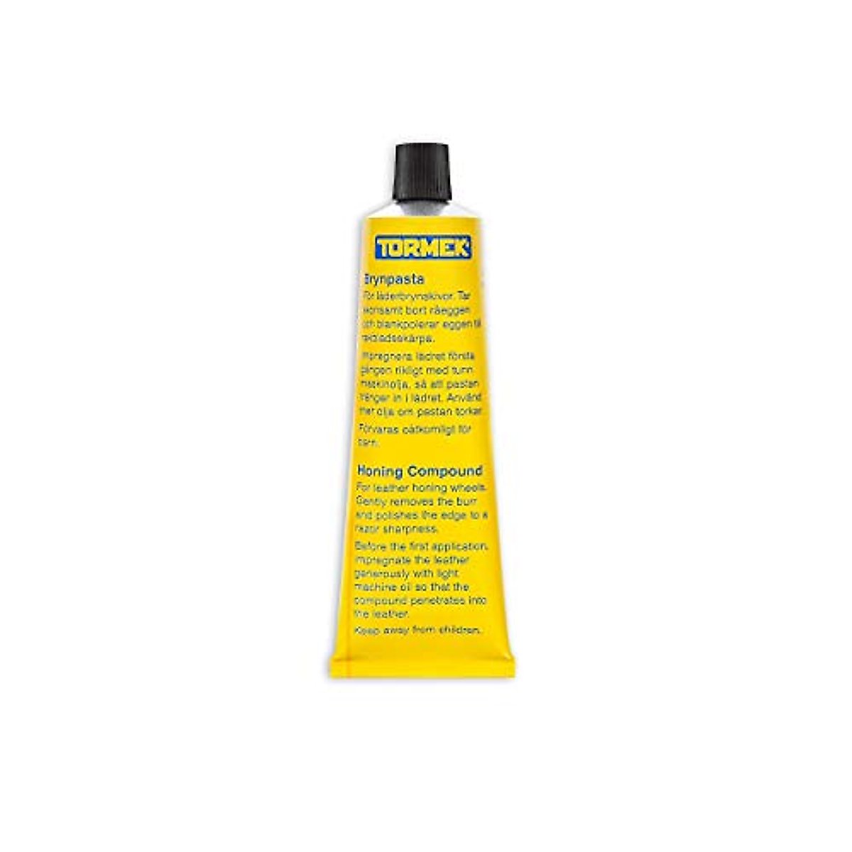 Honing Compound PA70 for Use with Tormek Sharpening Grinders T-7, T-4, and T-3, and also other leather strops. Creates Razor Sharp Edges on Knives and Tools.