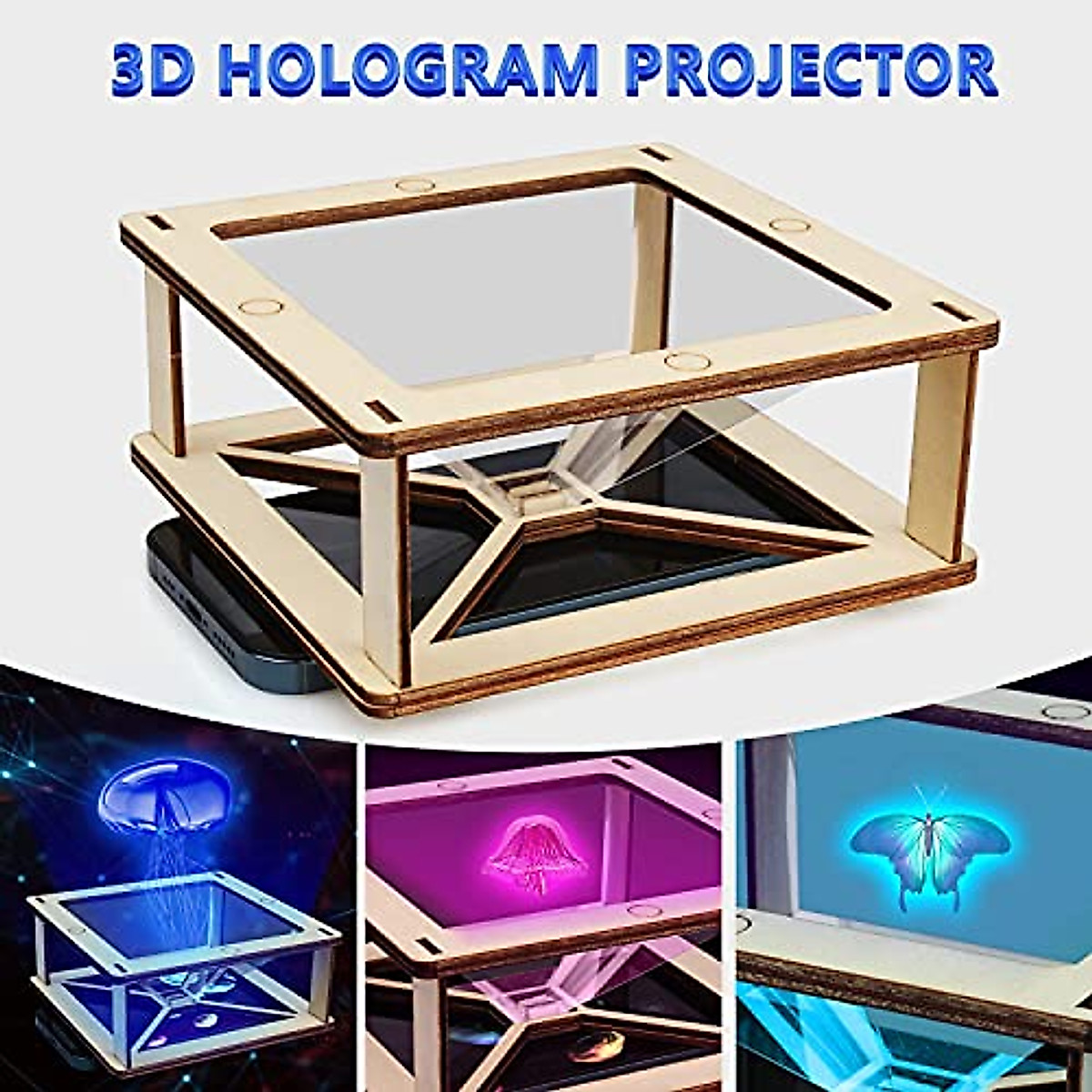 6 in 1 STEM Kits, Science Experiment STEM Projects for Kids Ages 8-12, Educational 3D Wooden Puzzle, DIY STEM Toys Building Kit, Gifts for Boys and Girls Ages 8 9 10 11 12 Years Old