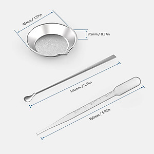 DIYESMART 36pcs Paint Tray Palettes, 2pcs Paint Stirrers and 2pcs droppers Suit for Airbrush Paint Mixing, DIY Art Craft Painting, Model Painting, Hobby Paint Model Building Tools, Lightweight…