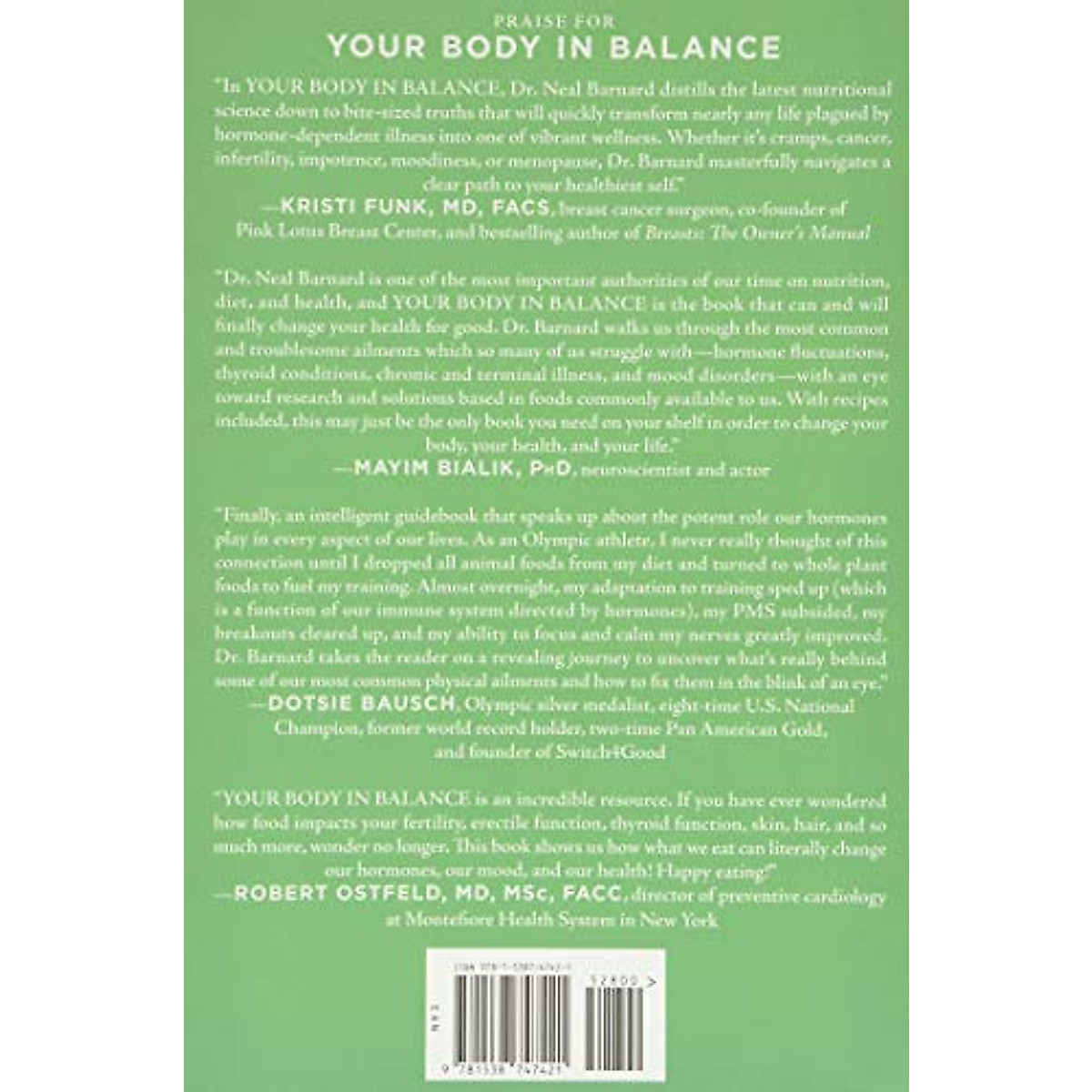 Your Body in Balance: The New Science of Food, Hormones, and Health