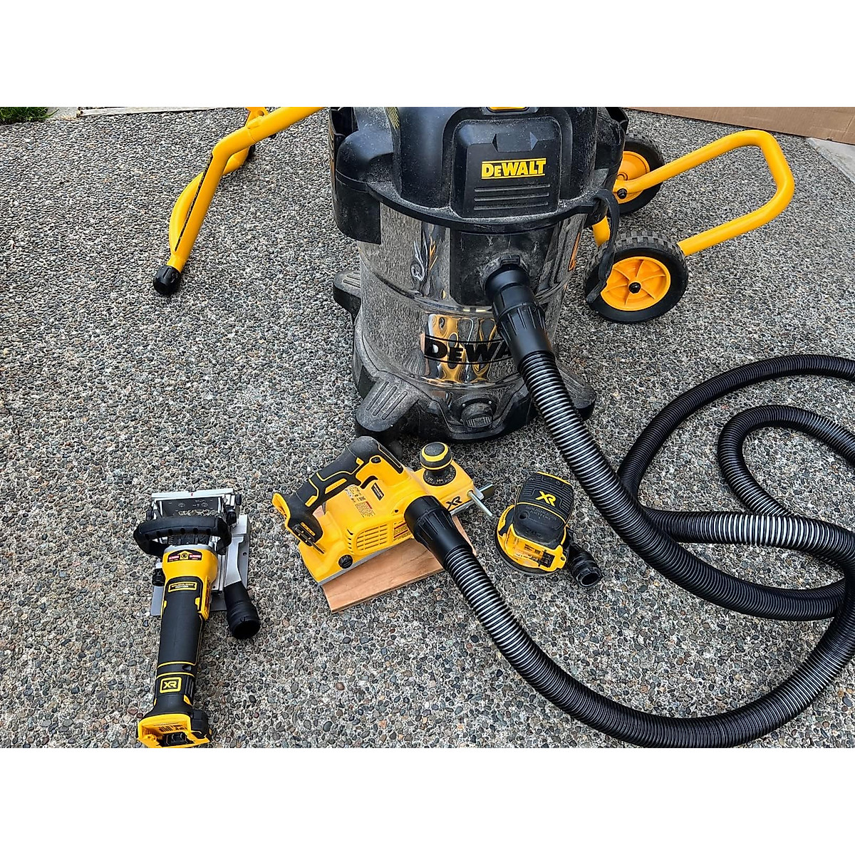 MAICON DWV9000 Universal Connector, Dust Collection Adapter, Quick Connect Hose Attachment for DeWalt Dust Extractors and Vacuums