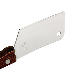 The Cleaver Chopping Knife: Versatile Camp Kitchen Knife with a Sharp Stainless Steel Blade, Hardwood Handle - Ideal for Kitchen, Restaurant and Camping