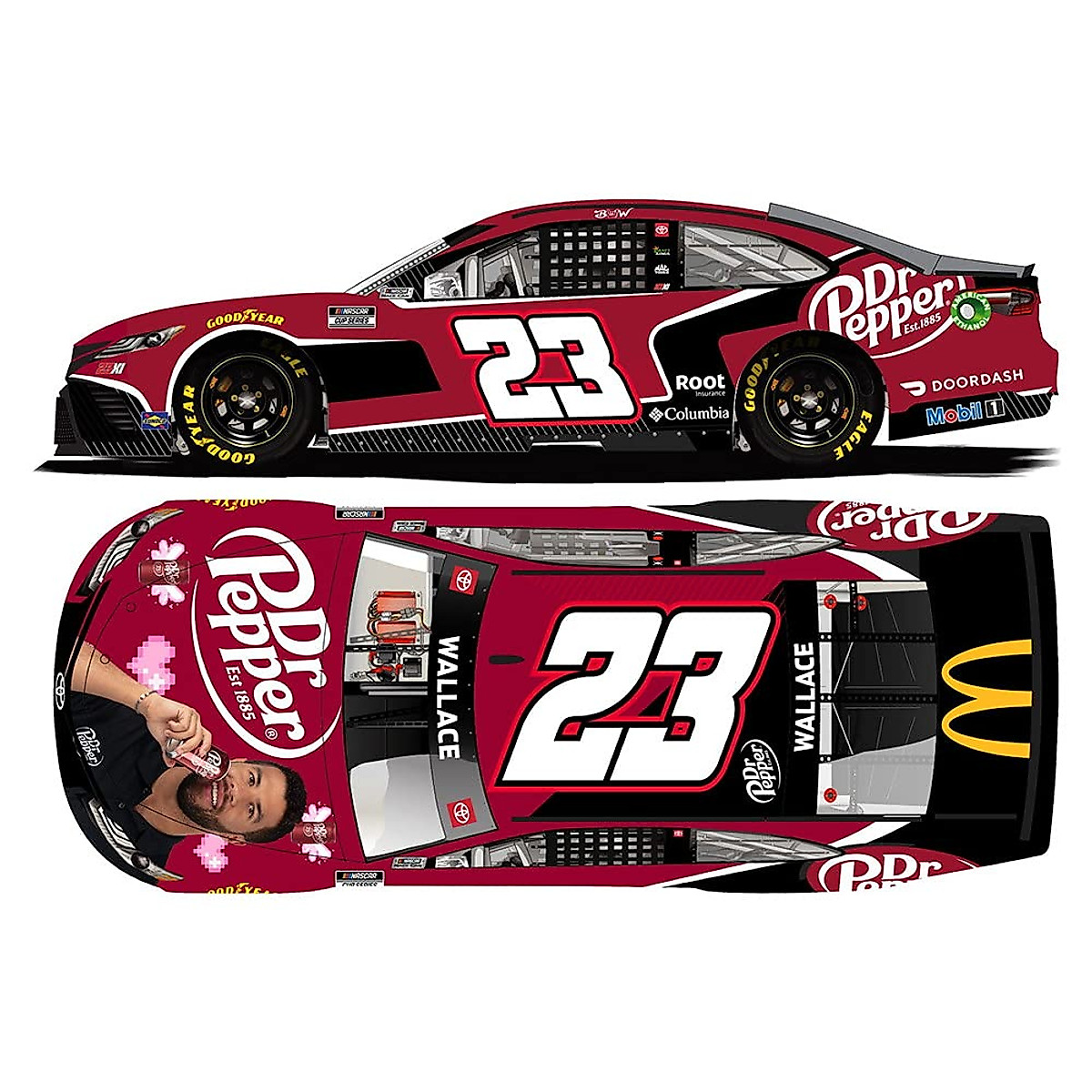Lionel Racing B Wallace 1/64 HT DR. Pepper Fan Vote 21 Camry