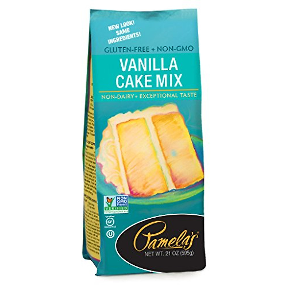Pamelas Vanilla Cake Mix Gluten Free Wheat Free. Non Dairy