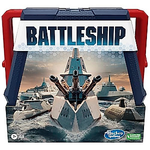 Battleship Classic Board Game, Strategy Game for Kids Ages 7 and Up, Fun for 2 Players