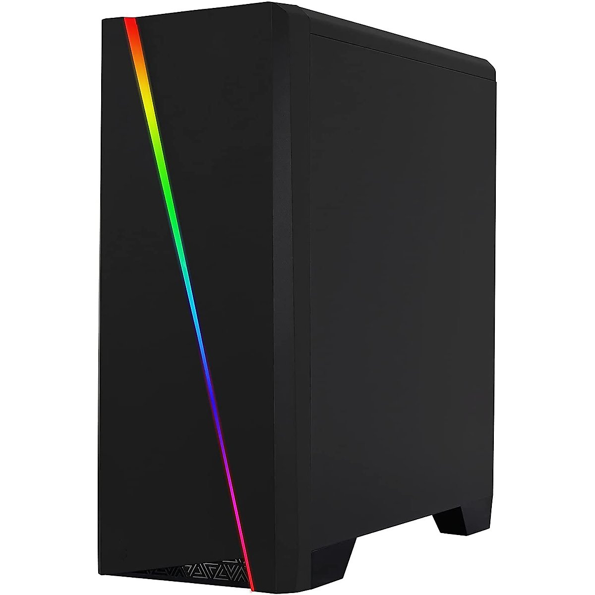 Ssrotho Gaming PC Windows 10 Professional Desktop Tower Computer, Intel Quad-Core i7 3.4Ghz, 8GB RAM, 1TB HDD, WiFi Adapter, GeForce GT 1030 2GB GDDR5, RGB Lighting Case