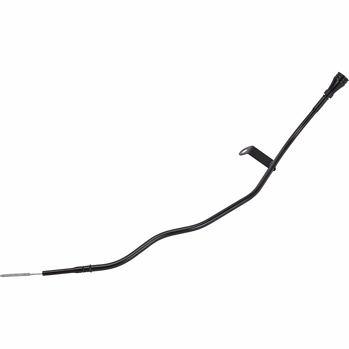 LS Oil Dipstick With Billet Aluminum Handle, Black Tube