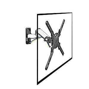 sgzyl Spring Dual Arm 40-50" 8-16kg Full Motion Monitor Wall Bracket LCD Tv Mount Holder Support
