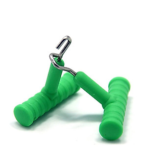 lasenersm 6 Pieces Knot Puller Fishing Knot Puller Fish Baiting Rig Tool Knotter Tie Tester Tightener Terminal Tackle Puller Knot Tool Accessory with T-Handle for Outdoor Fishing, Green