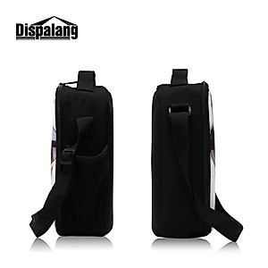 Dispalang Horse 3D Printed Lunch Bags for Children Small Insulated Cooler Bag Messenger Lunch Box Bags