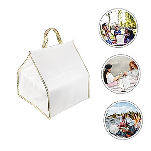 INOOMP Tote Bags food delivery aluminum tote cooler nonwoven peritonealwaterproof Packing Insulated Bag