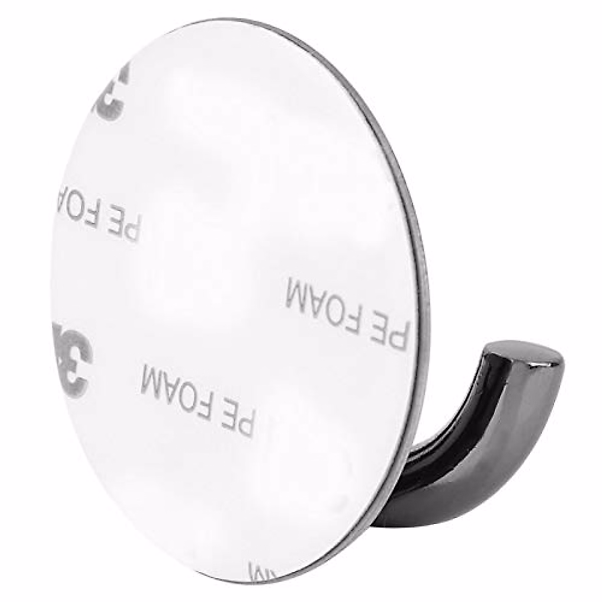 Anti-Rusty Adhesive Waterproof Durable Hook, Wall Hanger, Bathroom for Kitchen Storing The Clothes(Black)