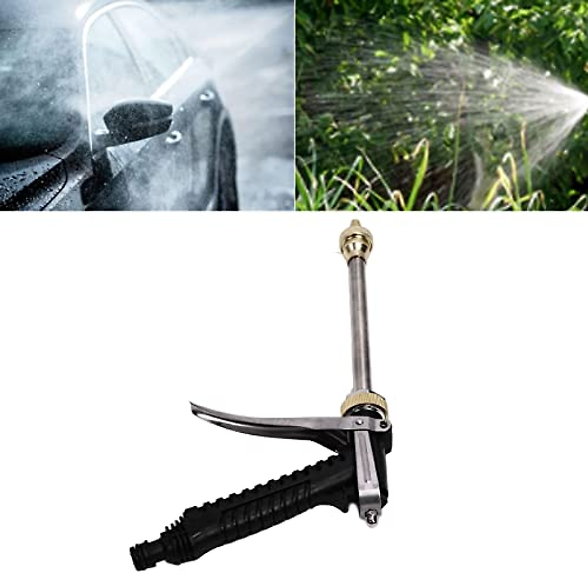 Demeras Electric Pressure Washer Pump, Intelligent 12V Pressure Washer Portable for Roofs for Gardens