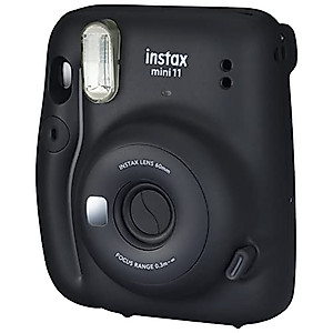 Fujifilm Instax Mini 11 Instant Camera, Charcoal Grey, 16654786