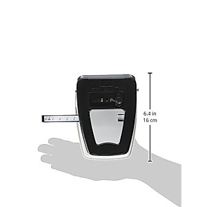 SICURIX 3-in-1 ID Card Punch 5"x6"x4" 18 Sheet Capacity BLACK (80200)