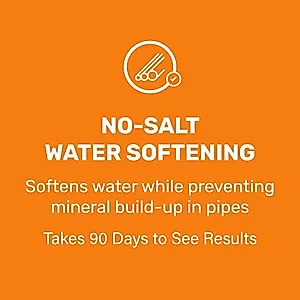 Capacitive Electronic Water Descaler System - Alternative No Salt Water Softener System for Whole House, Reduces the effects of Limescale [CWD48, Max 4" Pipe]