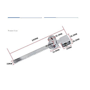 Drawer Display Cabinet Display Cabinet Sliding Glass Door Lock, Window Ratchet Lock with Key 1