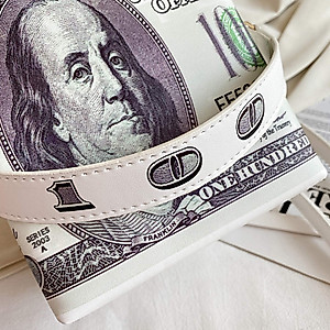 WOG2008 Takeout Box Tower Print Shoulder Bag Pu Leather Ladies Chinese Handbag Cute Girl's with Comfortable Chain Strap