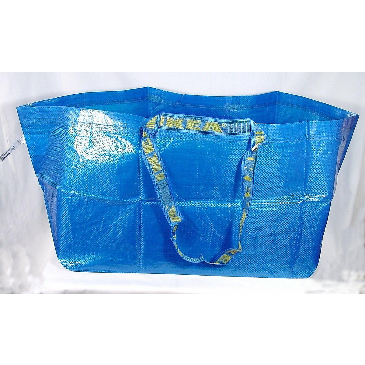 IKEA FRAKTA Carrier Bag, Blue, Large Size Shopping Bag 2 Pcs Set