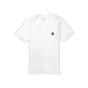 Burton Men's Colfax Short Sleeve T-Shirt, Stout White, M