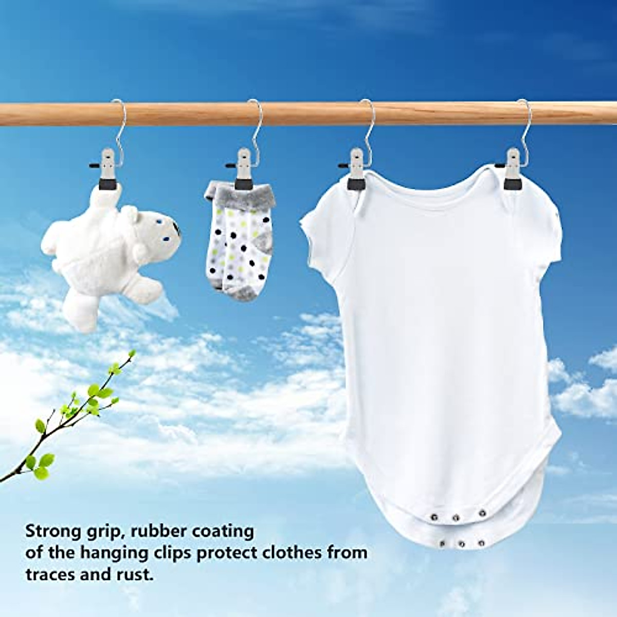 Boot Hangers, 16 PCS Hanging Clips, Premium Clothes Pins, Boot Hanger, Clip Hangers, Boot Hangers for Closet, Laundry Clips, Boot Hangers for Tall Boots, Laundry Hooks, Boot Clips for Hanging