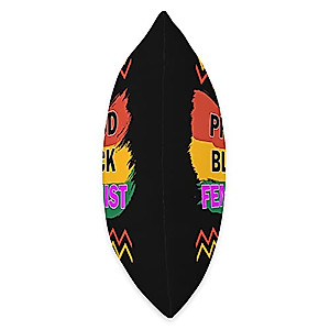 Proud Black Feminist Feminism African American Pride Throw Pillow, 16x16, Multicolor