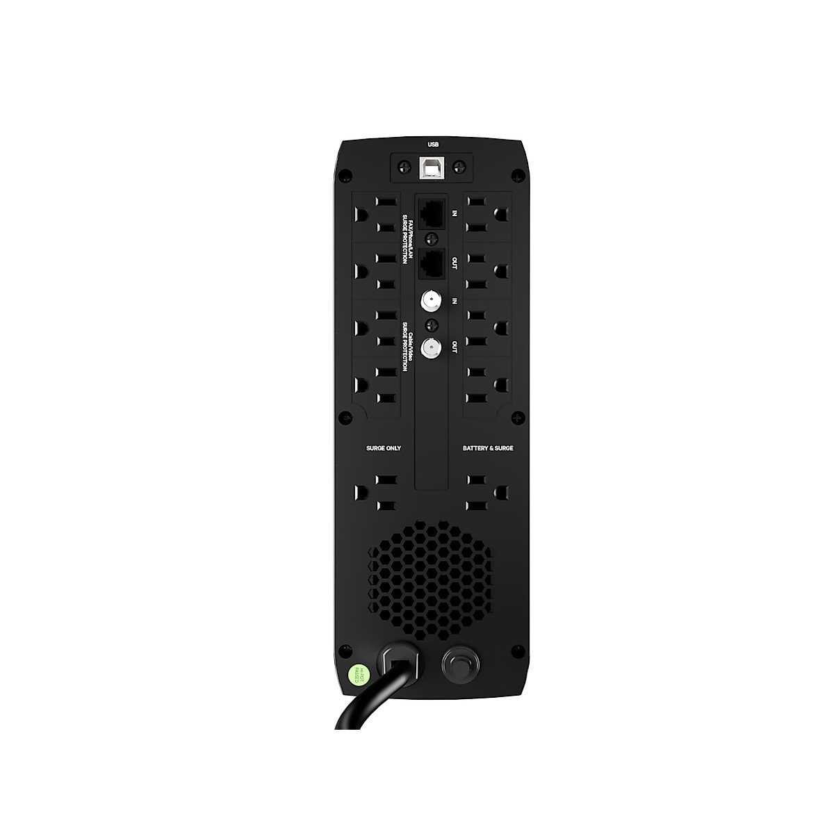 Liebert PSA5 UPS - 1000VA/600W 120V, Line Interactive, AVR, mini tower, 10 outlets, USB Charging, 3 year warranty, Uninterruptible Power Supply, Battery Backup with Surge Protection (PSA5-1000MT120)