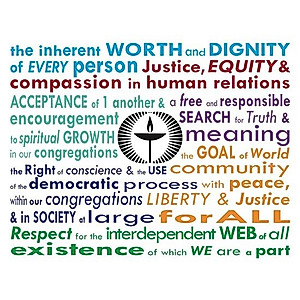 CafePress UU 7 Principles Mugs Ceramic Coffee Mug, Tea Cup 11 oz