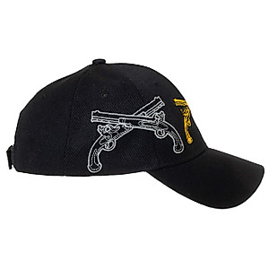 Officially Licensed US Army Military Police Embroidered Black Adjustable Baseball Cap