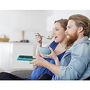 2 Pack Glow Case for Samsung Smart TV BN59-01199F BN59-01301A BN59-01315A Remote Silicone Skin Sleeve with Strap for Samsung TV Remote Control Replacement Case Cover Glow in The Dark - Blue Green