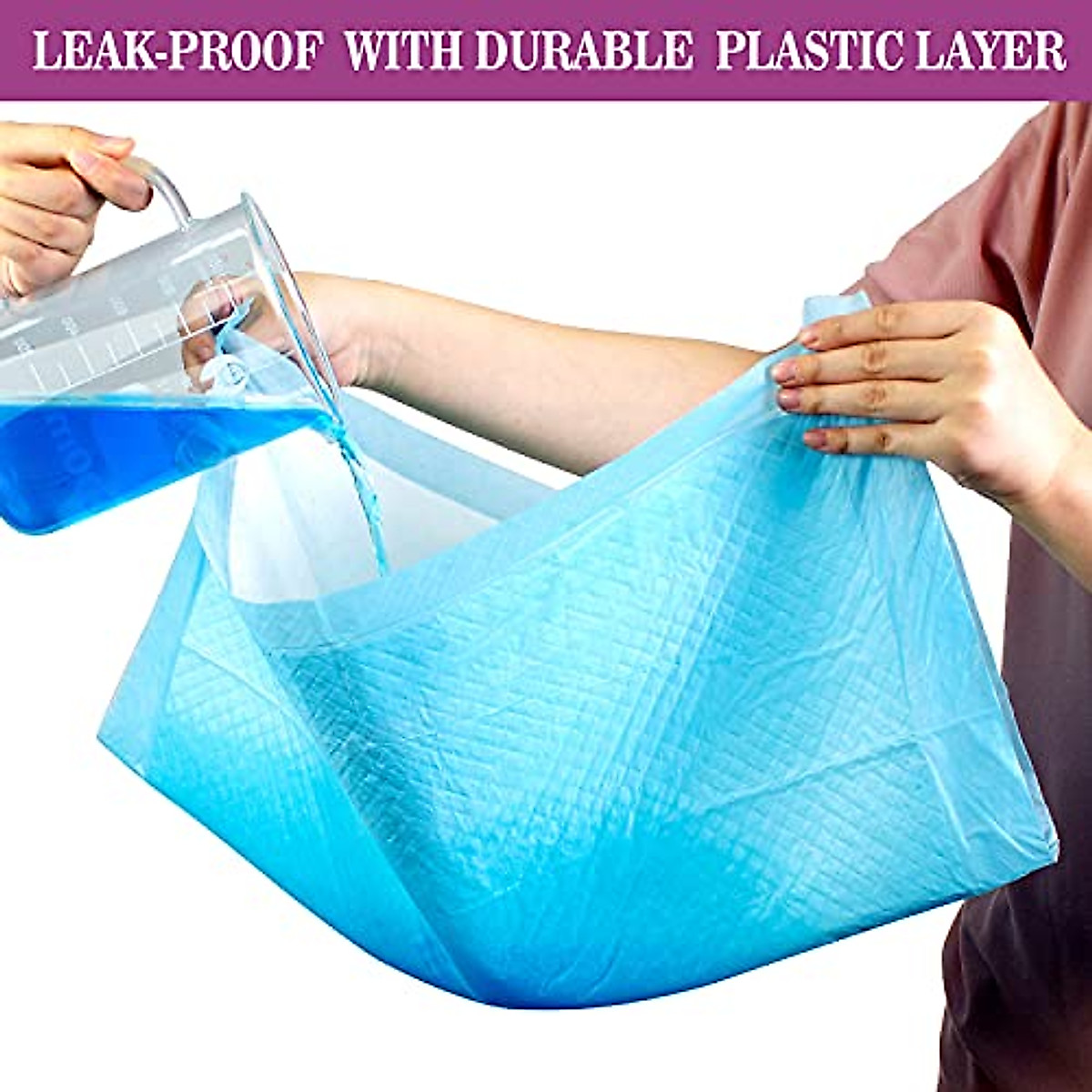 IMMCUTE Extra Large Dog Pee Pads 28"x30"-50 Count | X-Large Puppy Pee Training Pads Super Absorbent & Leak-Proof | Disposable Pet Piddle and Potty Pads for Puppies | Dogs | Doggie