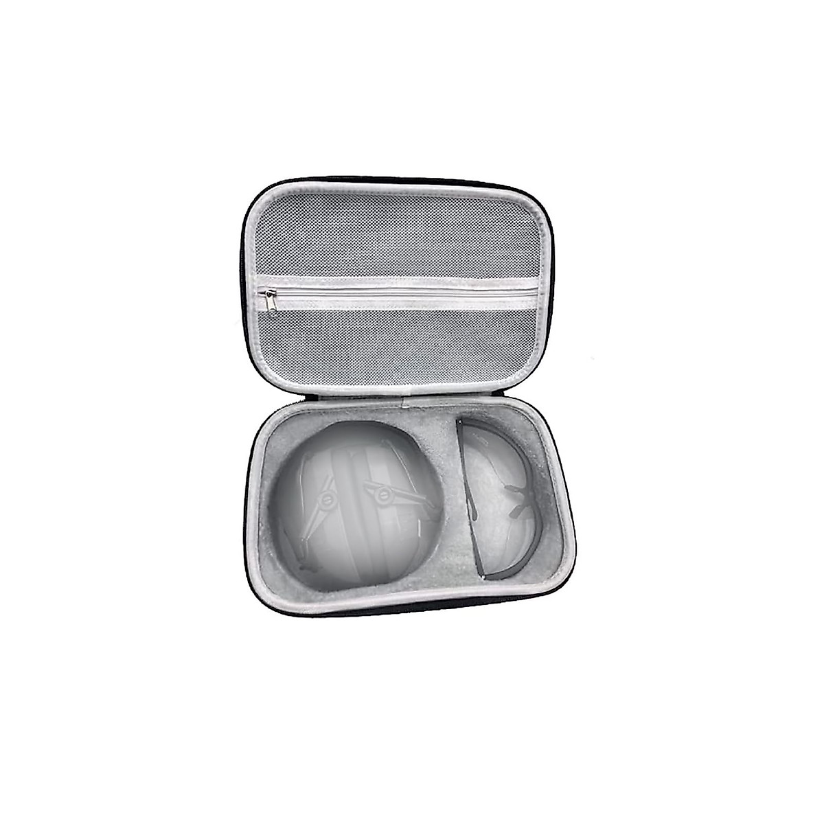 WALKER'S Weather-Resistant Durable Shockproof Dustproof EVA Scratch-Free Lining Protective Carrying Storage Case for Hunting Shooting Earmuff, Glasses & Accessories