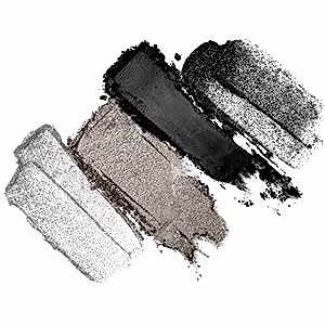 wet n wild Fantasy Makers Pigment Eyeshadow Palette, Metallic Shimmer Eye Makeup, Black Out