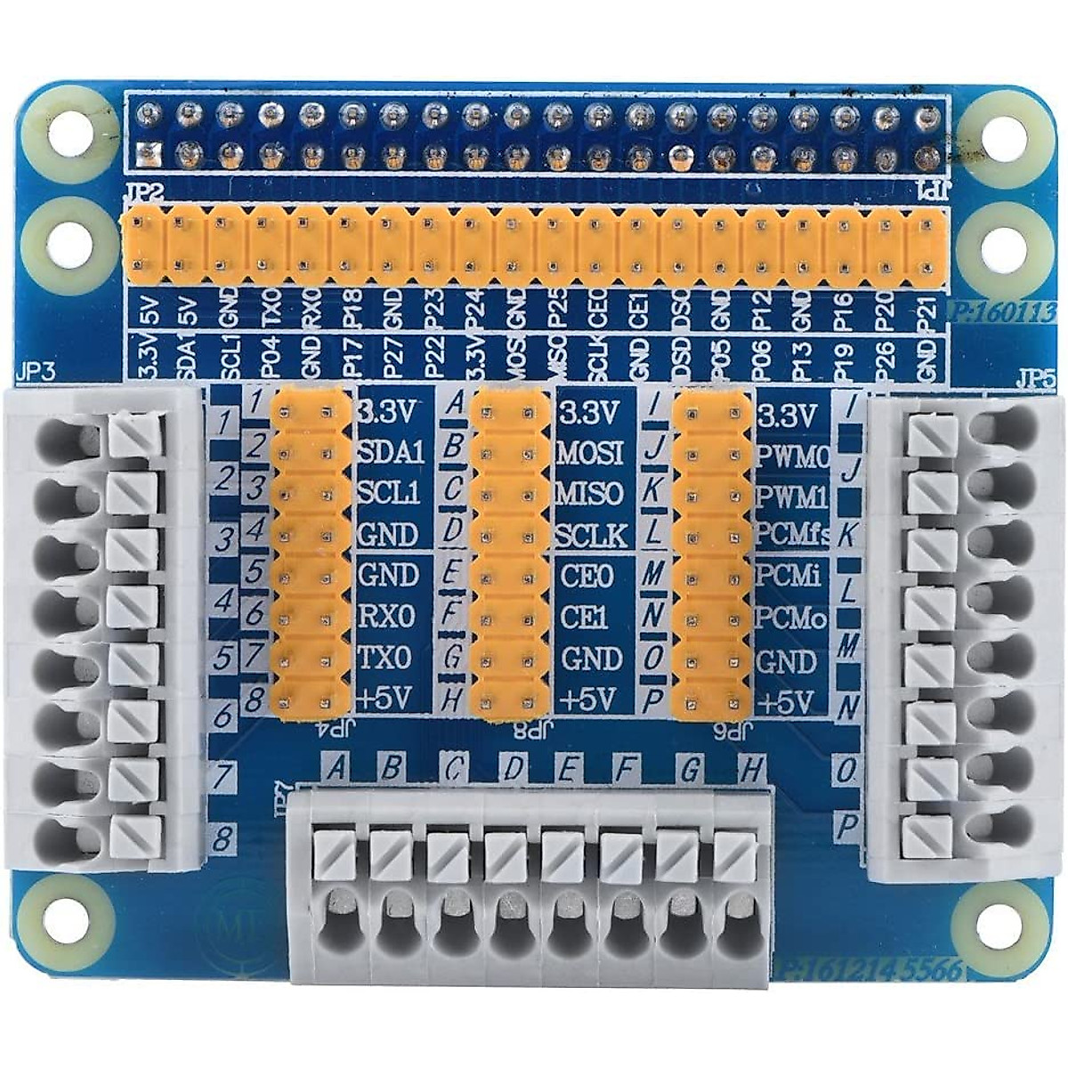 RedTagCanada For GPIO Expansion Board Raspberry Pi Shield for Arduino for Raspberry PI 4B/3B GPIO Extension Board Multi-Function with Screw Accessories for Raspberry Pi 3/2 DIY Kit w/40 pins F/F cable