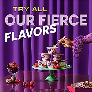 Dannon Light + Fit Greek Nonfat Yogurt, Cherry, Gluten-Free, 5.3 oz., 4 Pack