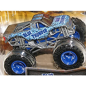 Monster Jam 2023 Spin Master 1:64 Diecast Truck Series 30 Steel Reveal Blue Thunder