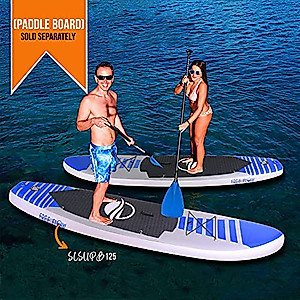 SereneLife Stand Up Paddle-Board Adjustable Paddle - Adjustable Water Paddle Oar for SLSUPB125 Free-Flow Inflatable SUP Stand Up Water Paddle-Board PRTSLSUPB125PDL