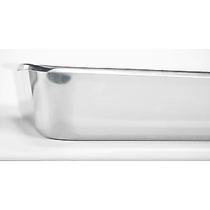 Graham-Field 3258 Grafco Metal Instrument Tray for Medical, Dental, Tattoo, and Surgical Supplies, Stainless Steel, 8-7/8" x 5" x 2"